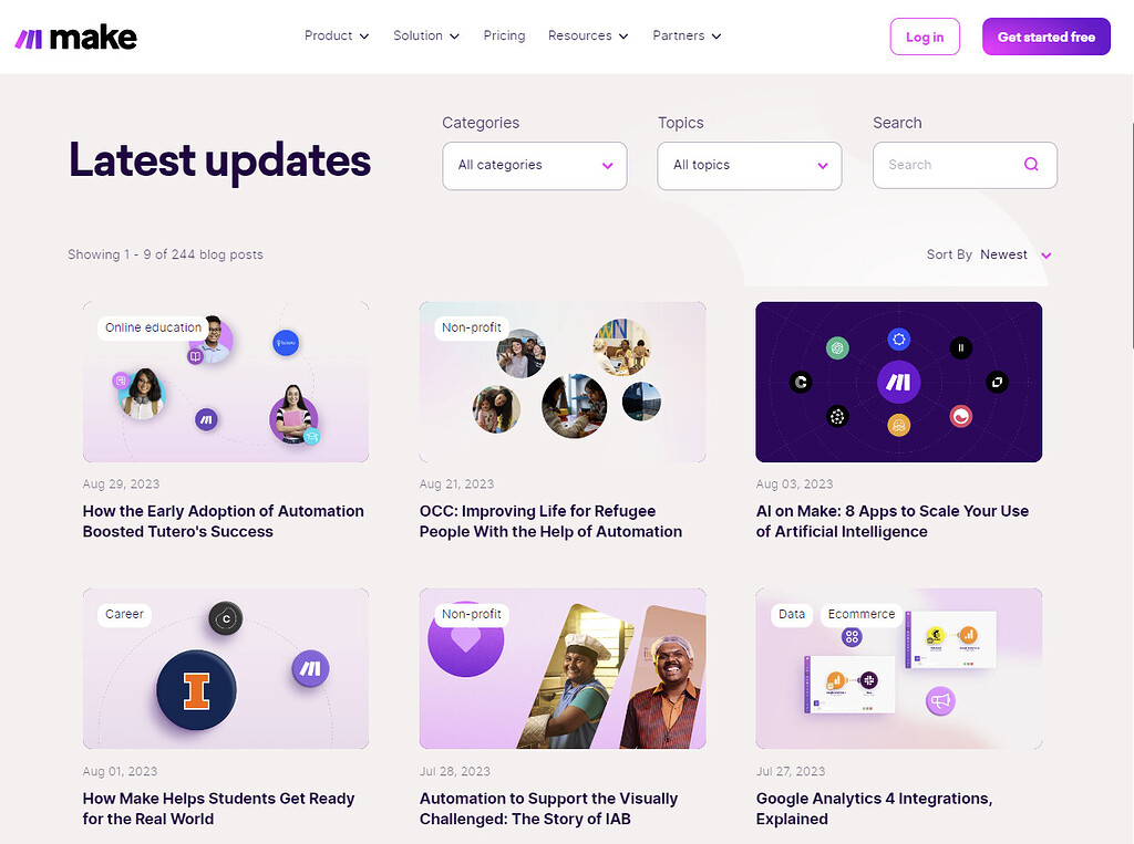 How to "watch" a JSON file for new items using Dates: New Make blog ...