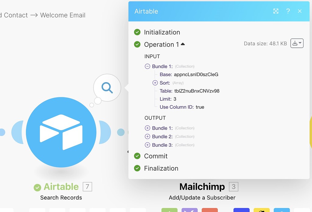 [Airtable] Search Records module returns multiple bundles, but I can only link to one? - How To ...