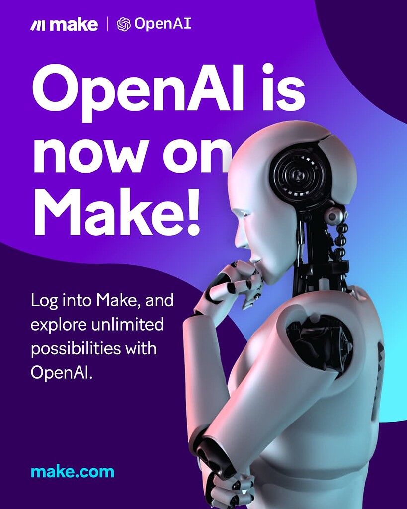 🔥 App Spotlight: OpenAI on Make - News - Make Community