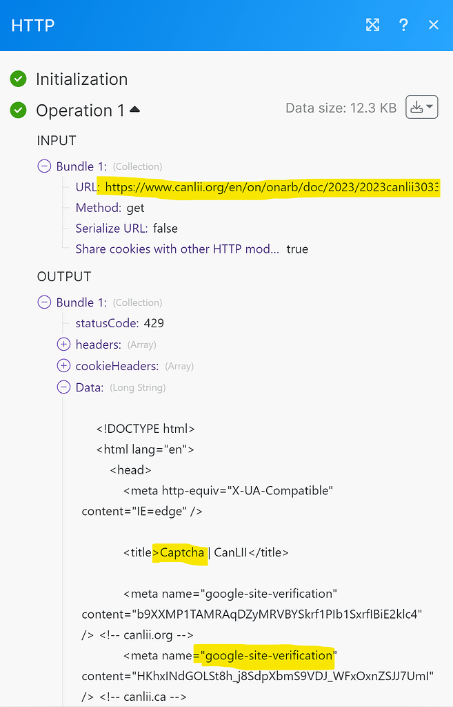 How to avoid Captcha when using HTTP module - How To - Make Community