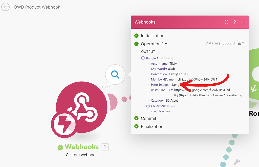 Getting file from webflow form upload - How To - Make Community