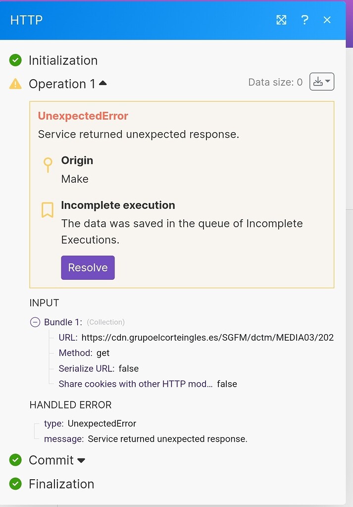 Module Http: Service returned unexpected response - How To - Make Community