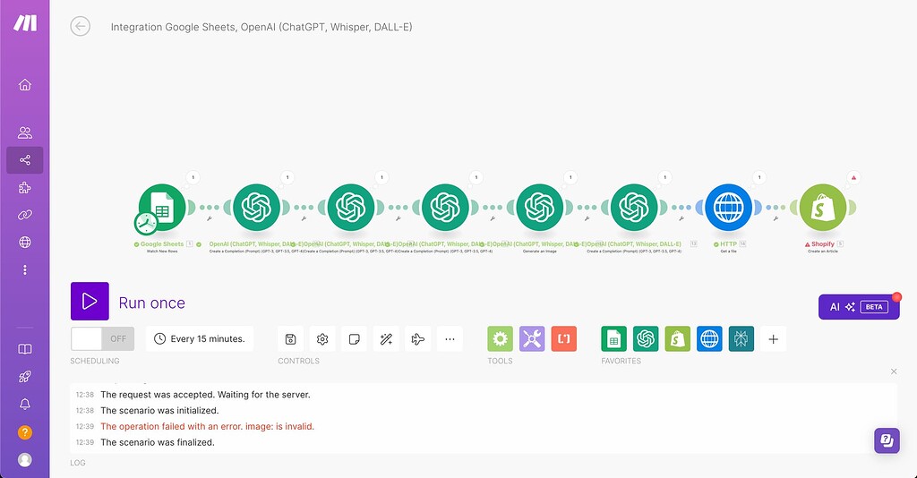 Uploading Images to Shopify from URL - How To - Make Community