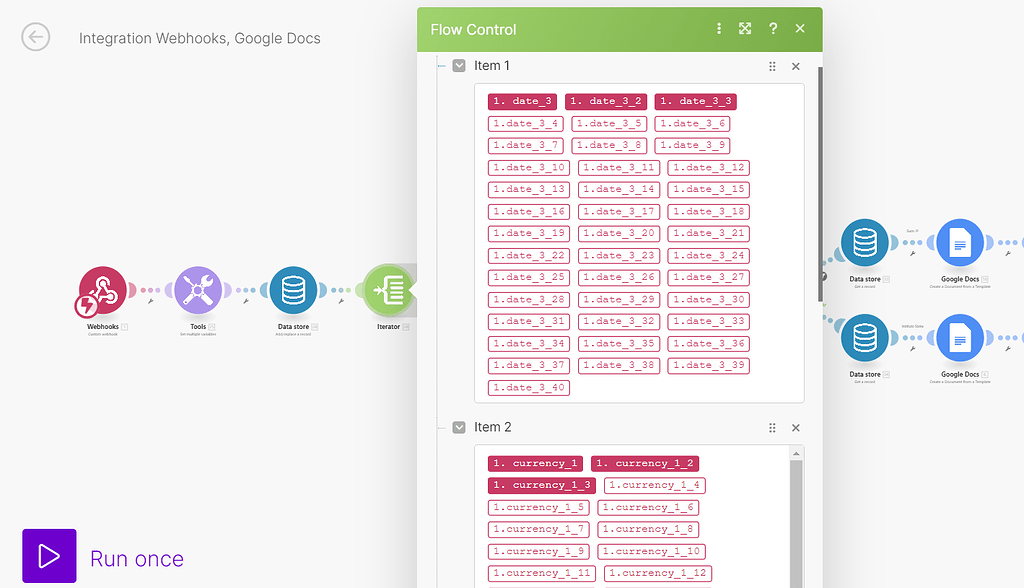 Merge multiple variables into one - Questions - Make Community