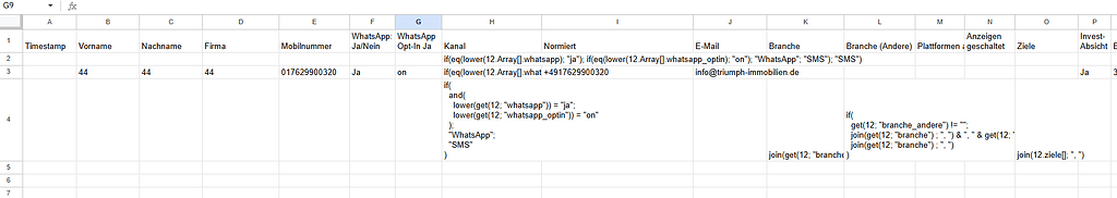 Trouble mapping multi-select fields (arrays) from forms into Google Sheets – fields not ...