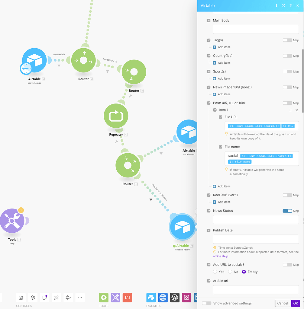 Copying an attachment from one airtable field to another - How To - Make Community