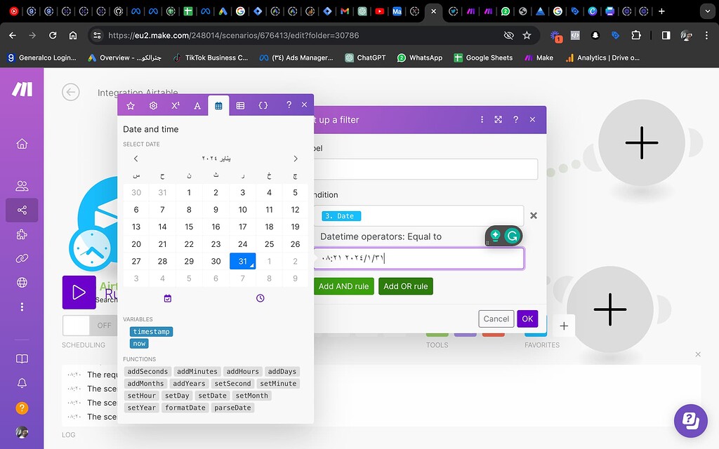 Filter Date and time issue - How To - Make Community