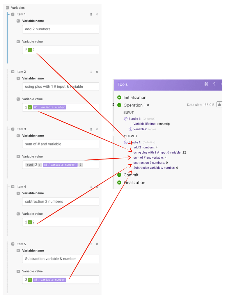Math & variables in Make, some clarifications needed - How To - Make Community