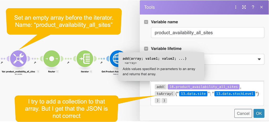 Creating a Collection and Adding It to an Existing Array - How To - Make Community