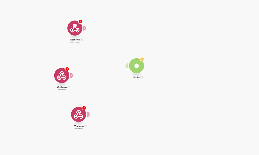 How to push multiple webhooks to one router? - How To - Make Community