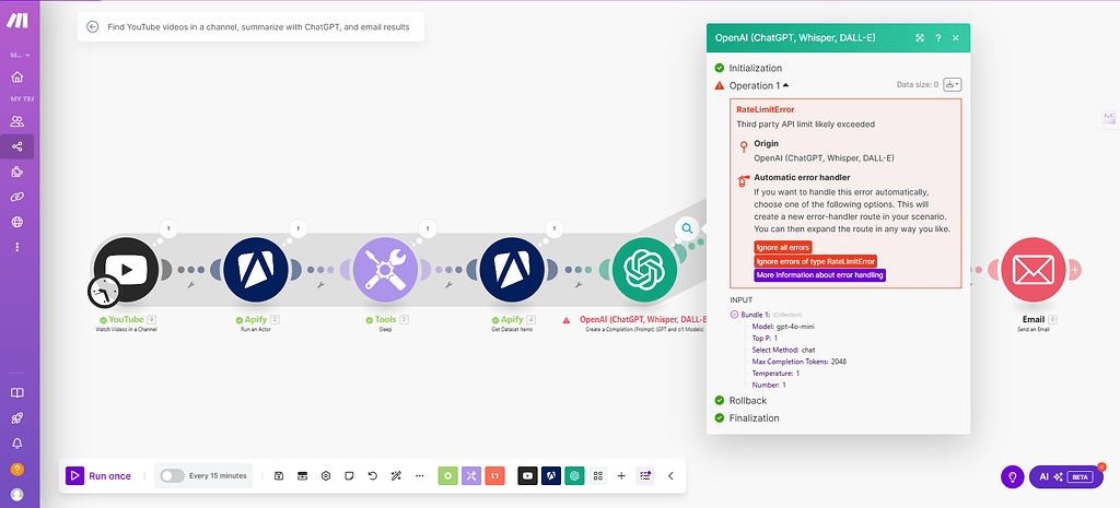 Chatgpt, Third party API limit exceeded - How To - Make Community Chatgpt, Third party API limit exceeded - How To - Make Community