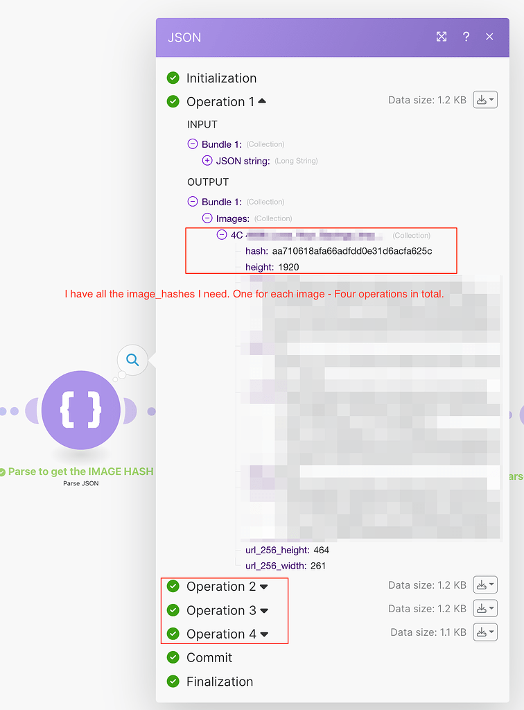 Why can't I get all the values/outputs in PARSE JSON module? - How To - Make Community