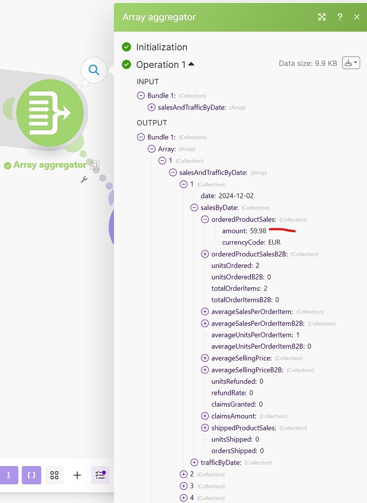 Need to sum amount in an array - How To - Make Community