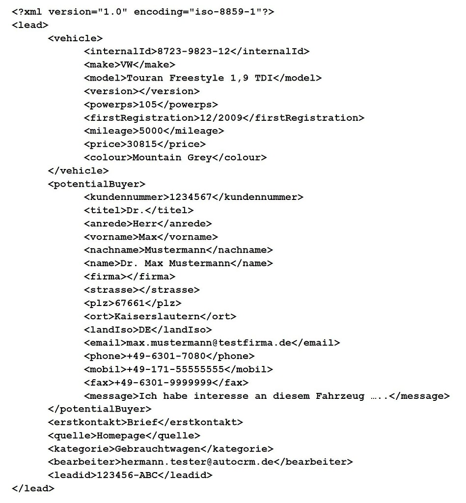 How to create XML in certain structure (for a crm) and then send it via E-Mail? - How To - Make ...