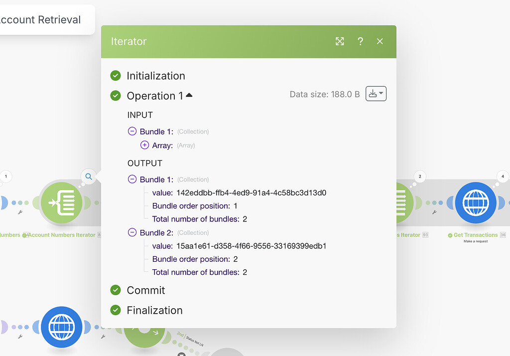 Issue Pulling Full Account Details from Aggregator Output - Getting Started - Make Community