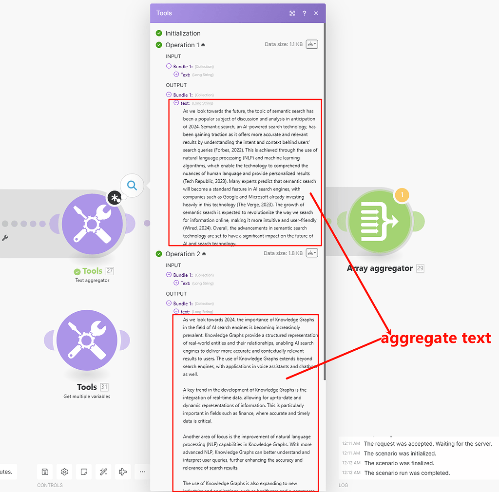 How to put the text array into one text? - How To - Make Community