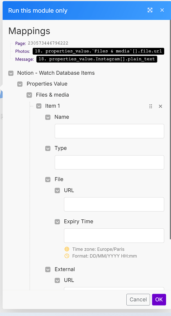 BundleValidationError fb automation - How To - Make Community