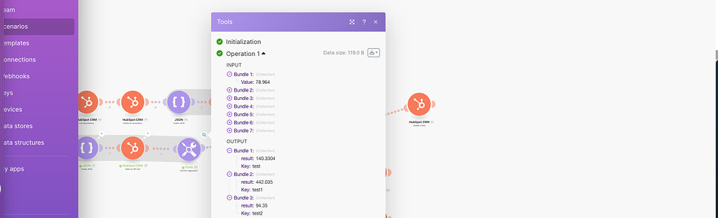 Get a specific value from a specific output bundle - How To - Make Community