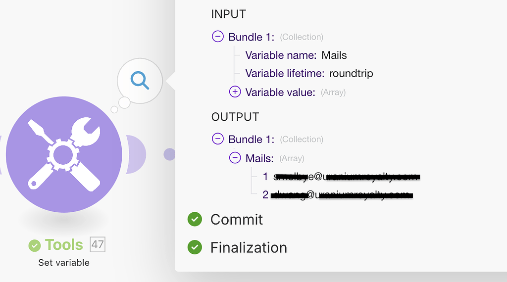 MS 365 Mail requires "Array of objects" - How? - How To - Make Community