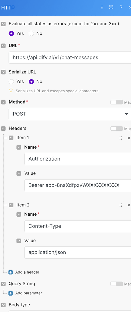 I can't connect to the Dify API via HTTP - How To - Make Community