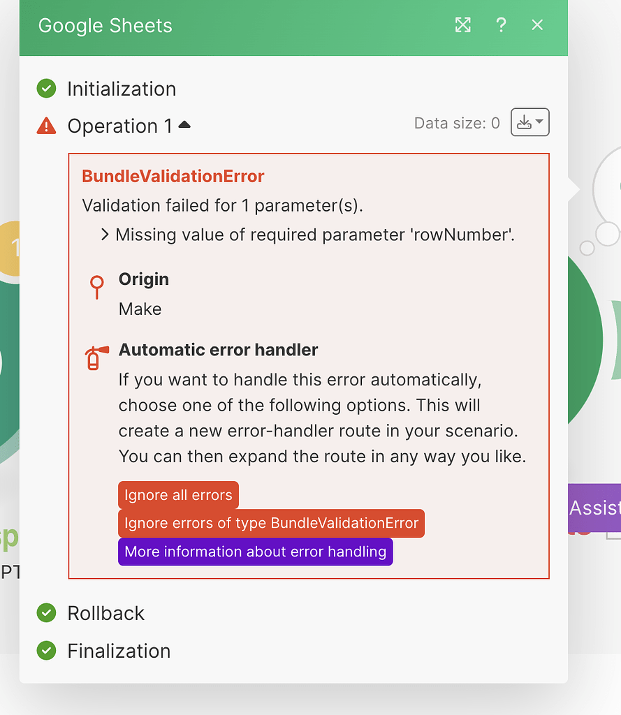 Need help with Google Sheets GPT Automation - Getting Started - Make Community