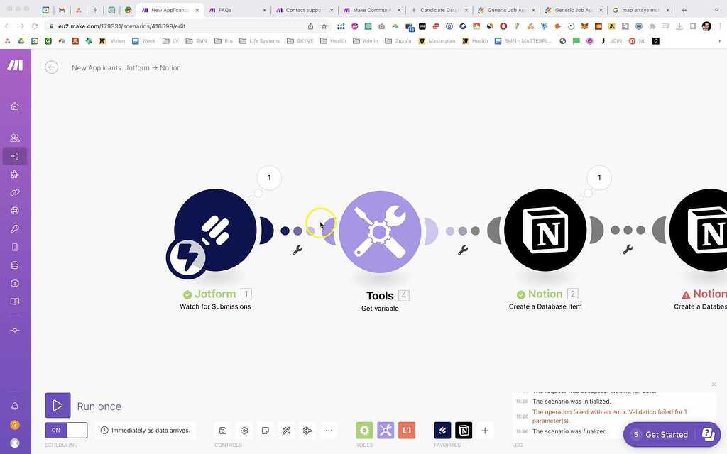 Add entire output bundle in raw text to Notion database - Getting Started - Make Community