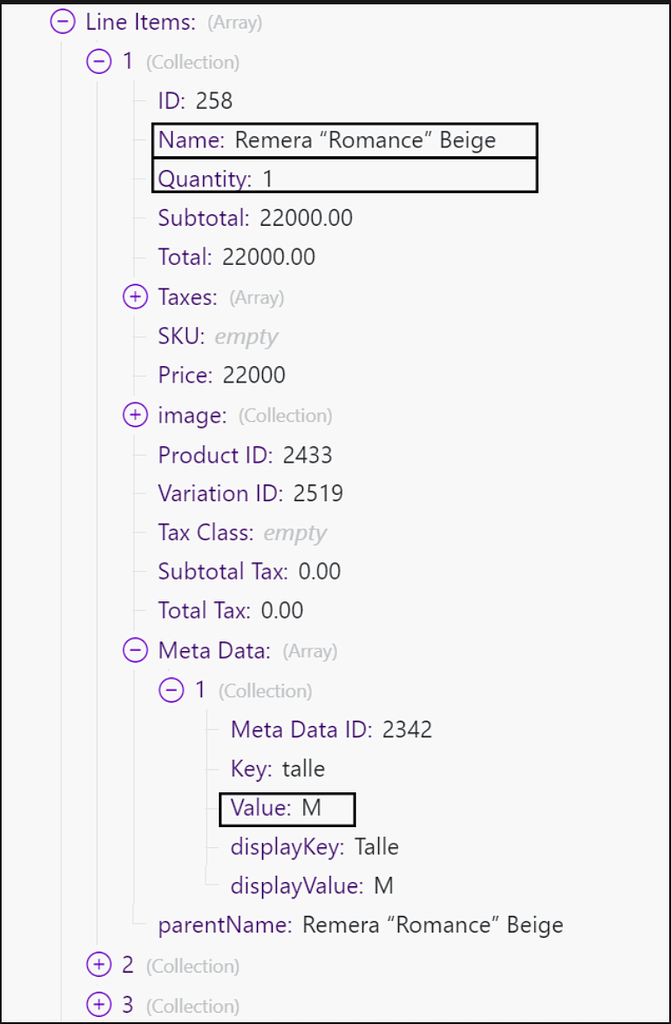 Extract line items from an order in woocommerce - How To - Make Community