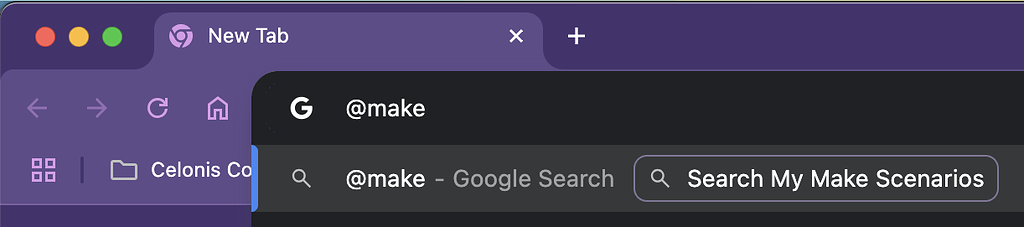 Tip: How to Find your Make scenarios super fast with Chrome Site Search - Knowledge Hub - Make ...
