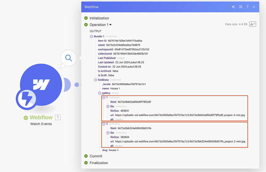How to display multiple images from a Webflow CMS collection in a Facebook post? - How To - Make ...
