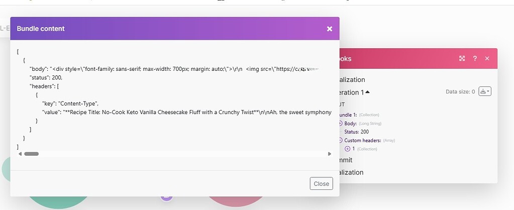 Tally form → Make.com → GPT recipe output → display recipe on WordPress page - How To - Make ...