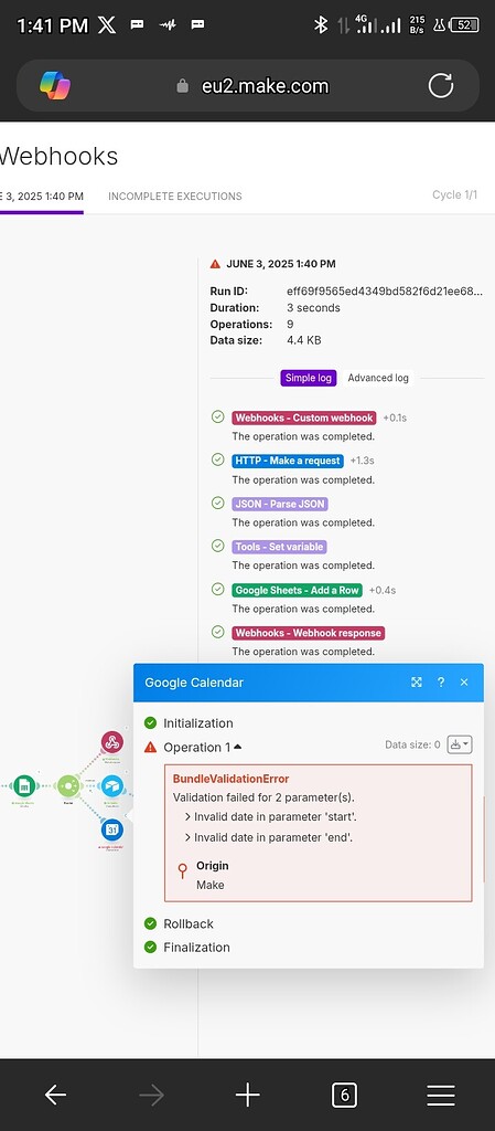 Google Calendar “Invalid Date” Error: How to Convert Day Name (e.g. “Friday”) to Number in Make ...