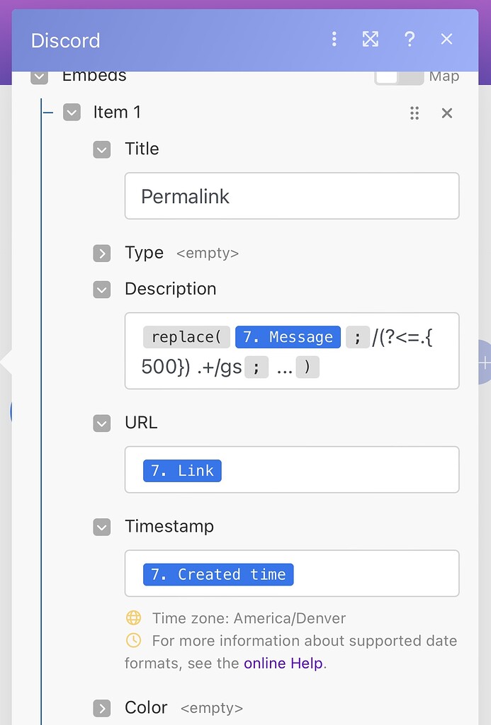 Using regex replace to shorten long messages - How To - Make Community