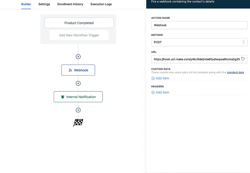 I am trying to get a google slide to automation completion and delivery to a person who ...