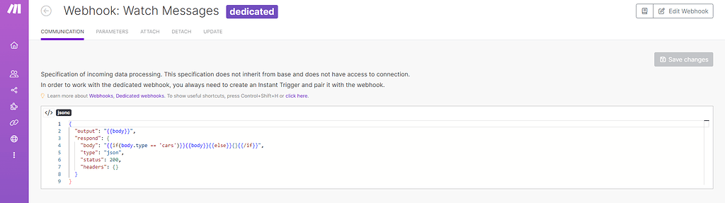 Filtering Data From Webhook Custom Apps Make Community