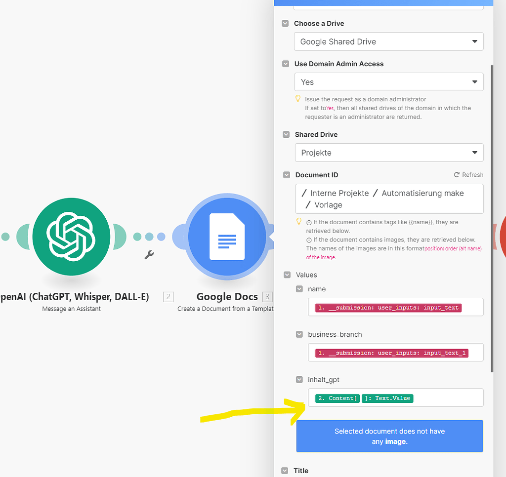 Google Docs Template Placeholder with HTML - How To - Make Community