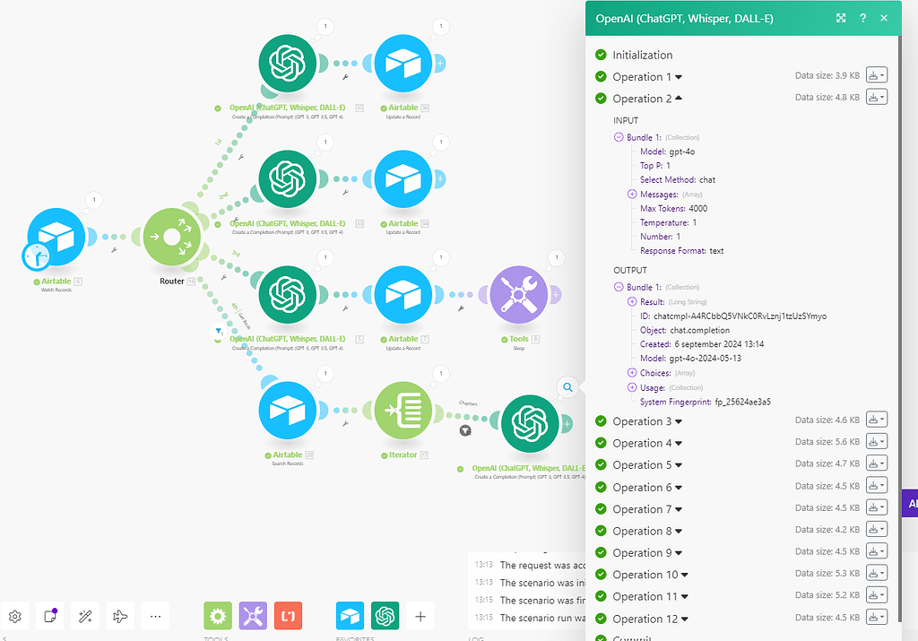 From ChatGPT Several operations to Airtable specific Columns - Getting Started - Make Community