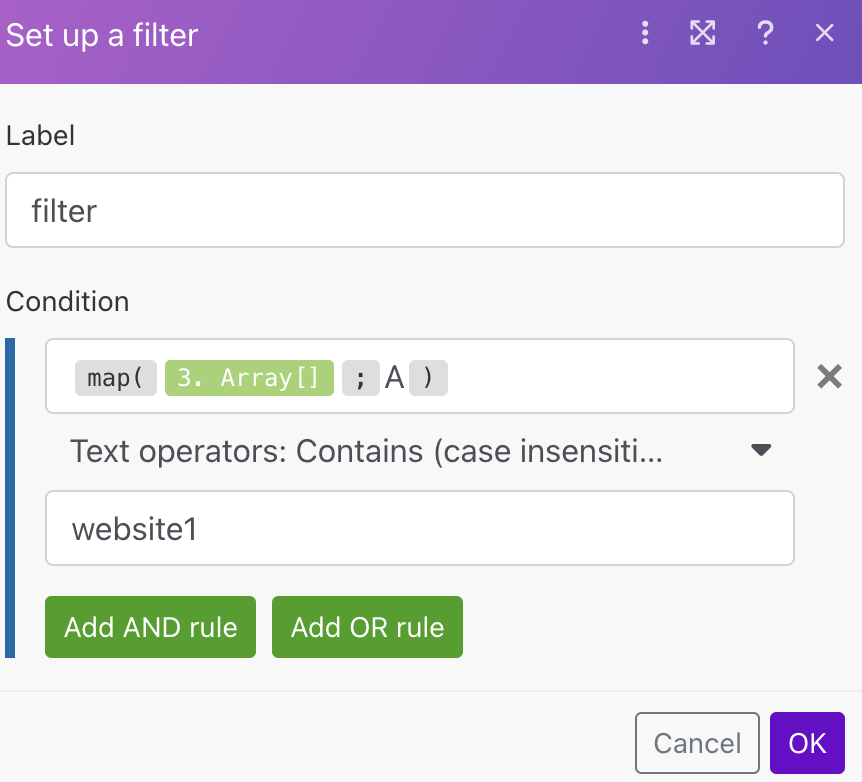 Check if an array contains a value - How To - Make Community