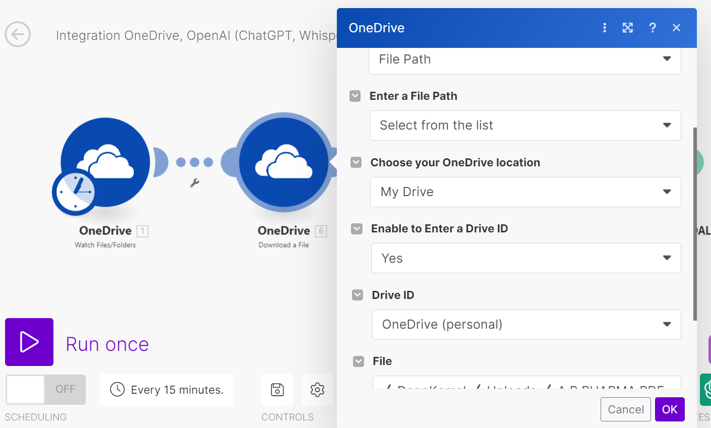 Parse Pdf File Using Chatgpt And Upload The Parsed File To One Drive