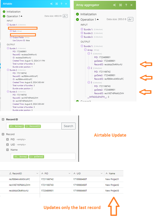 How to update the correct record - How To - Make Community