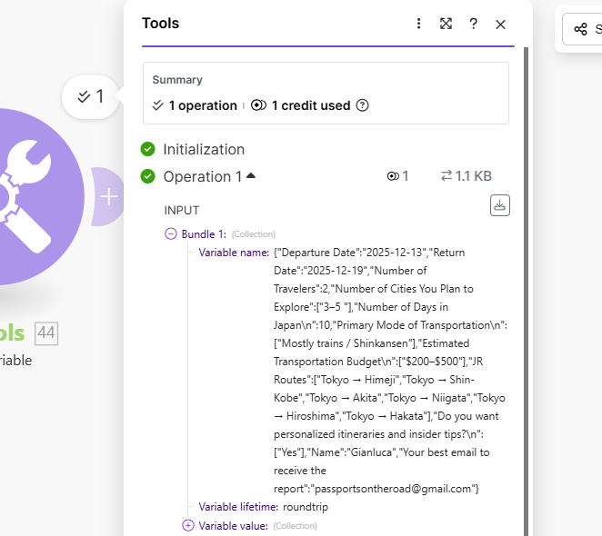 Calculating Route Prices from Tally Form and Determining ...