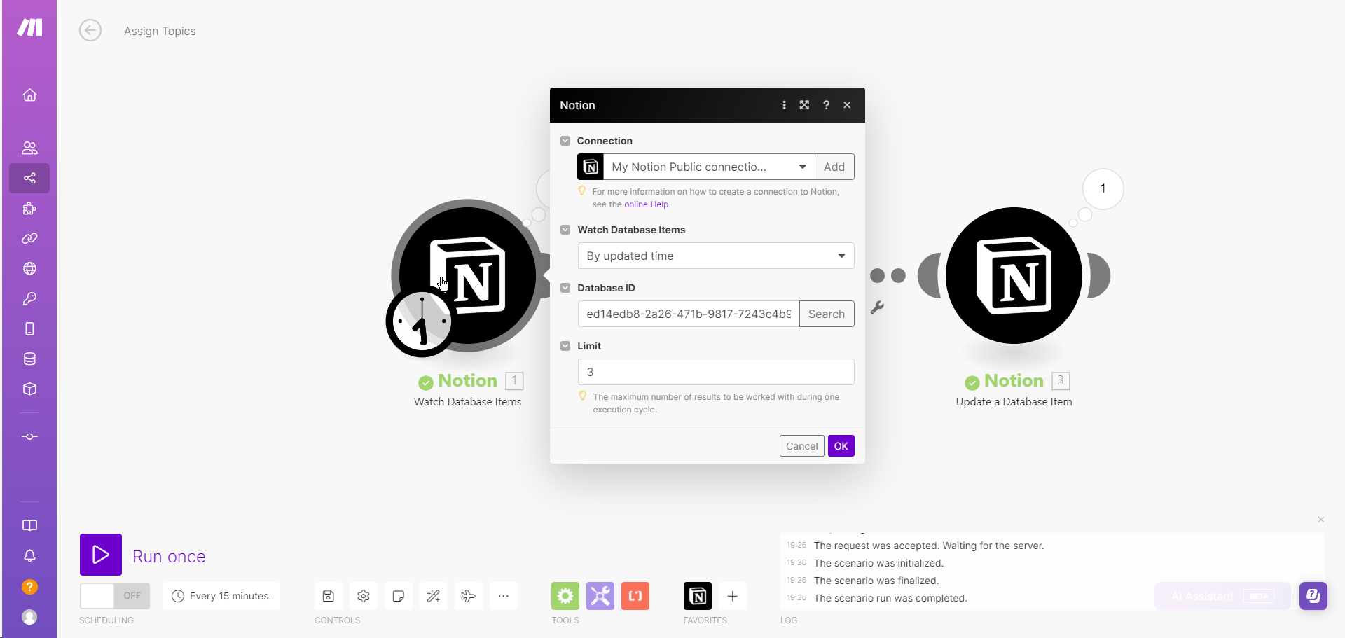 From Multi-Select property to Relation of an other DB in Notion | Make.com - How To - Make Community