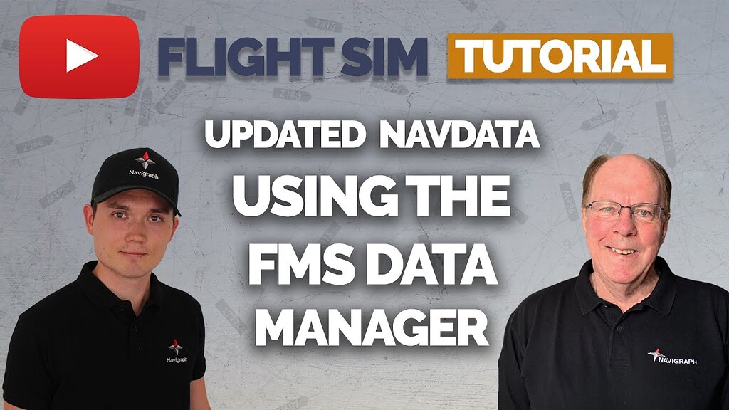 13. How to Update Your Flight Simulator Navdata Using the FMS Data Manager - Navigraph Videos ...