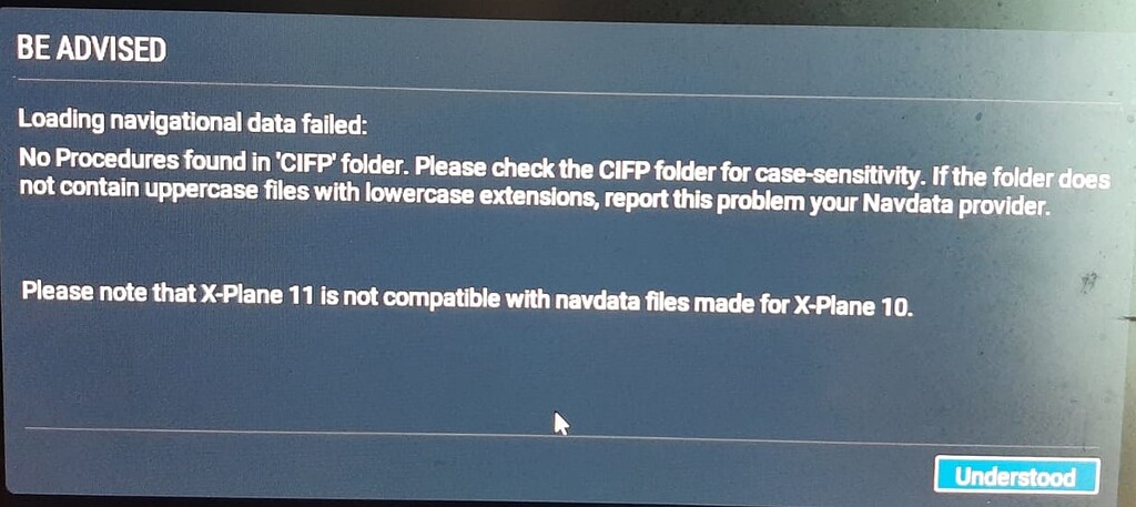I'm having problems with Navigraph FMS - General non MSFS data - Navigraph