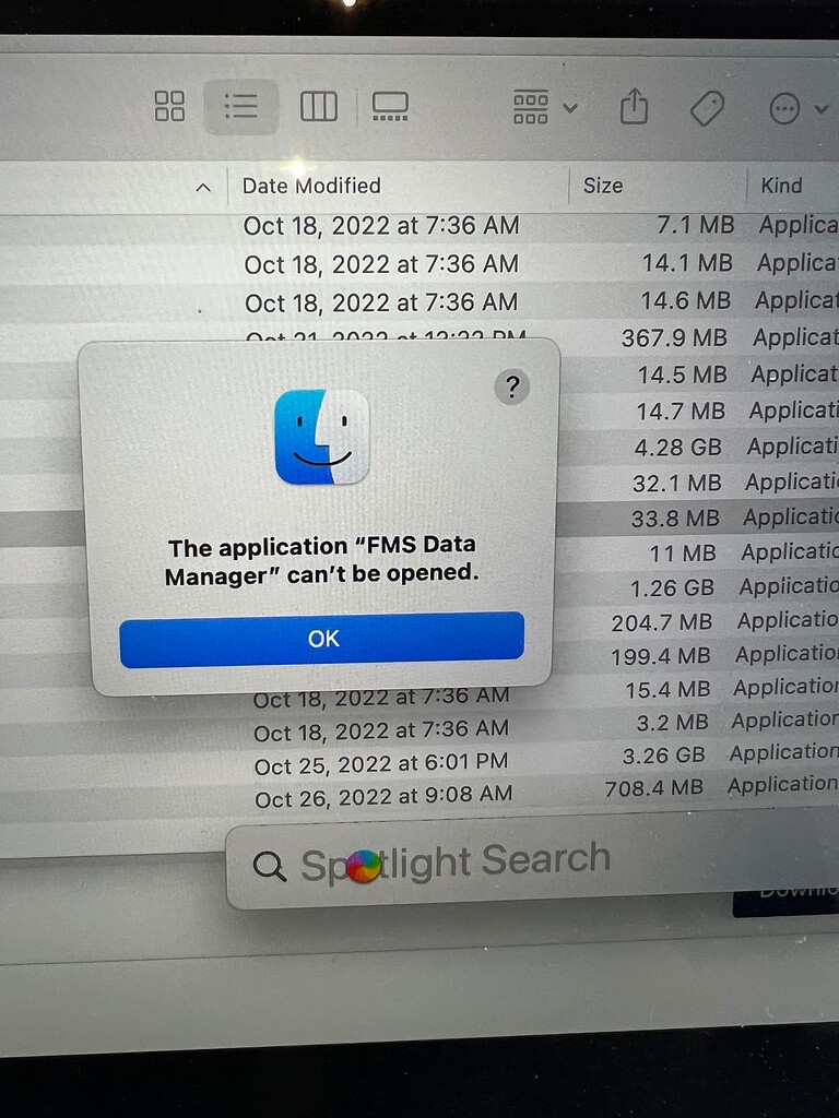 FMS Data Manager MacOS Ventura 13.0 Crashing - FMS Data Manager - Navigraph