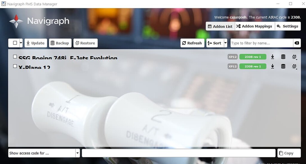 FMS Data Manager Font Size - FMS Data Manager - Navigraph