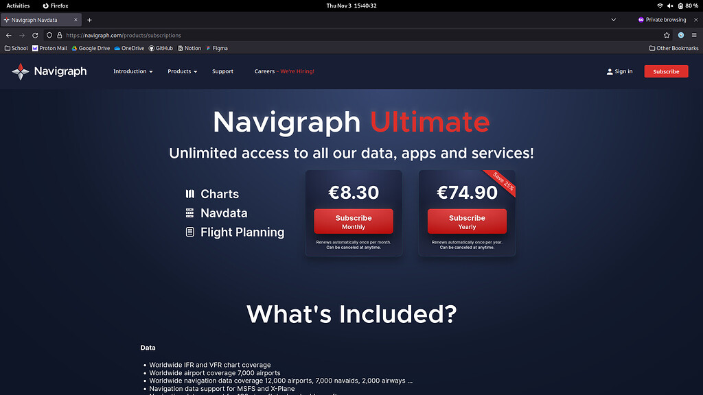 Missing NavData Only option - Site Feedback - Navigraph