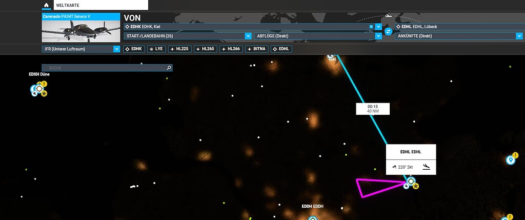 RNAV sends you to Airport and then back - SID/STAR/APPR - Navigraph