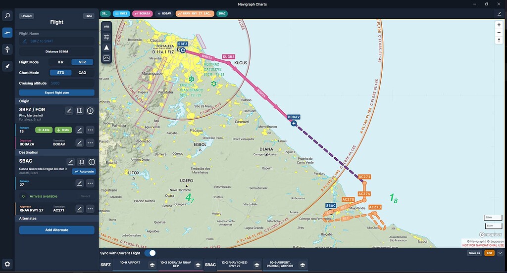 Routing incorrect when loading into MSFS - General MSFS Data - Navigraph