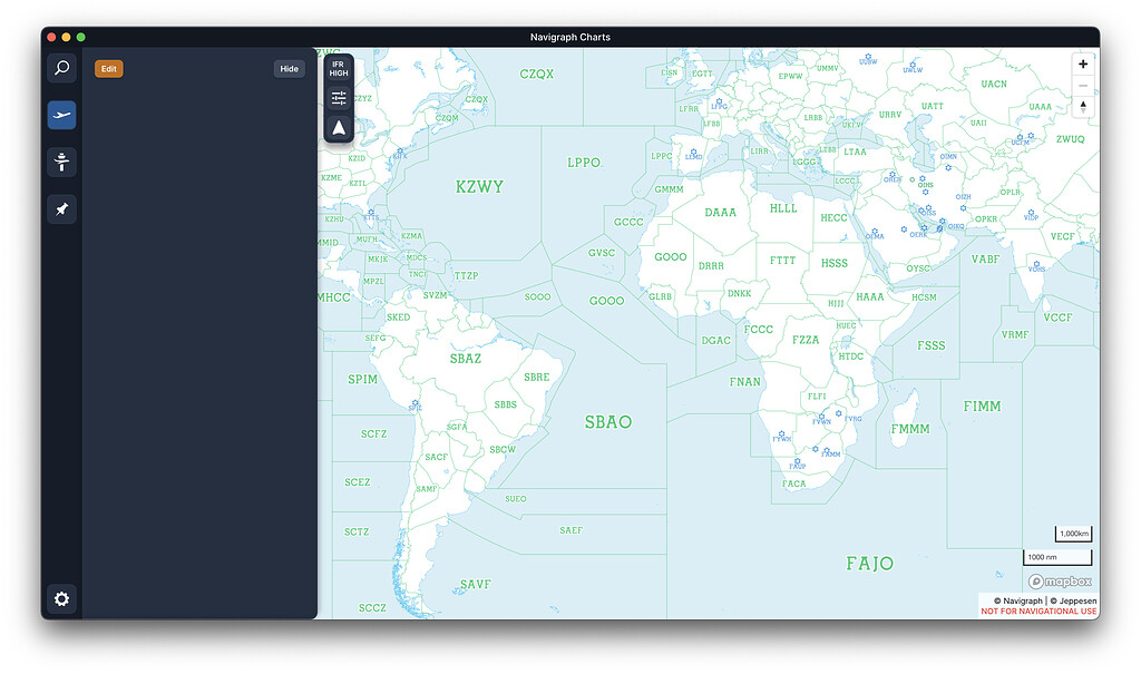 Unable to create flights and view airport charts - Desktop - Navigraph