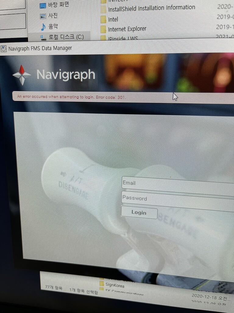 Can't log in - General non MSFS data - Navigraph